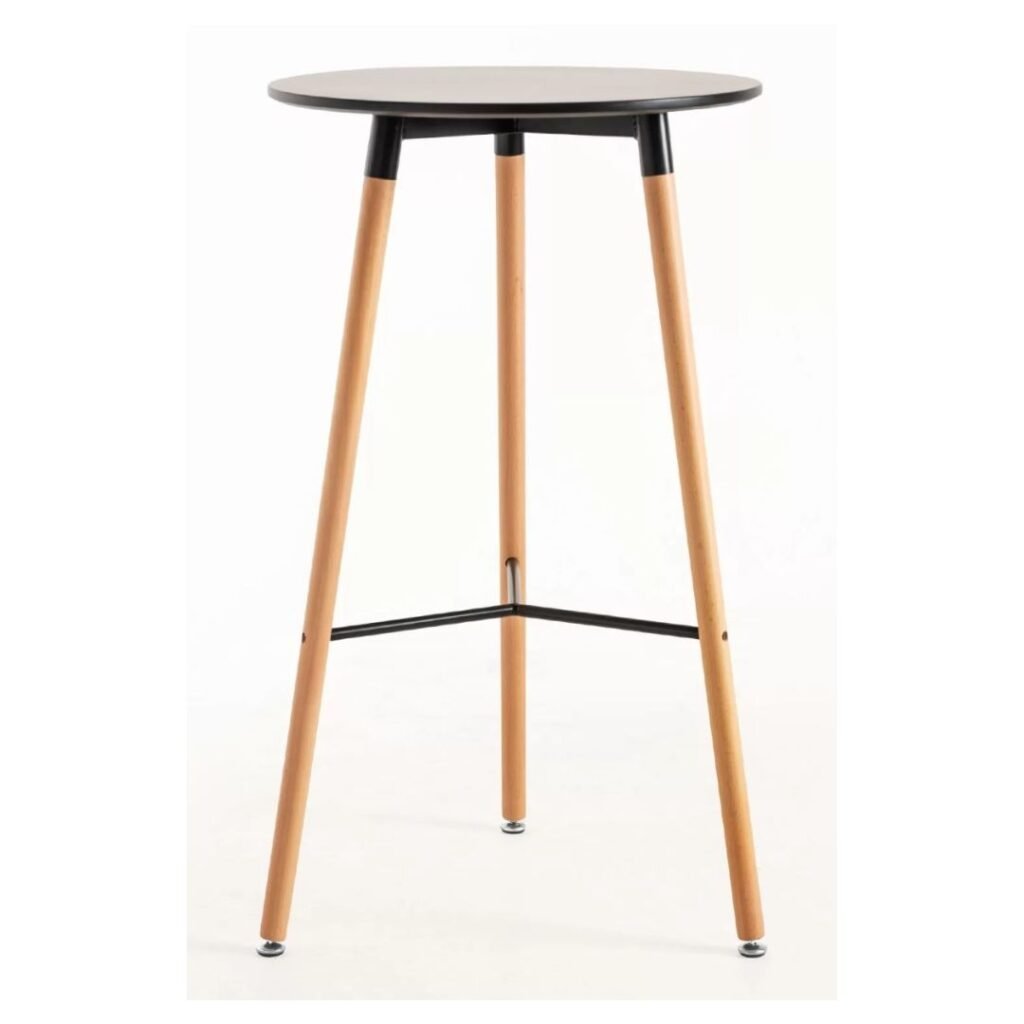 Mesa Mdf Negra Alta Moblihouse - Moblihouse